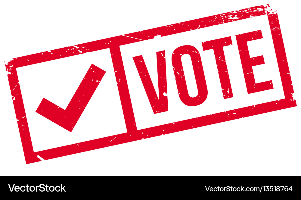 Vote rubber stamp Royalty Free Vector Image - VectorStock