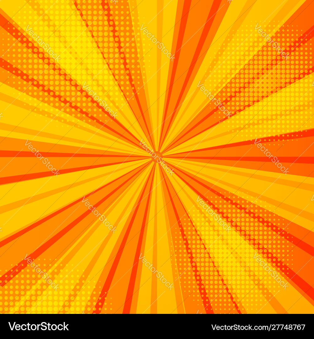 Comic abstract bright background Royalty Free Vector Image