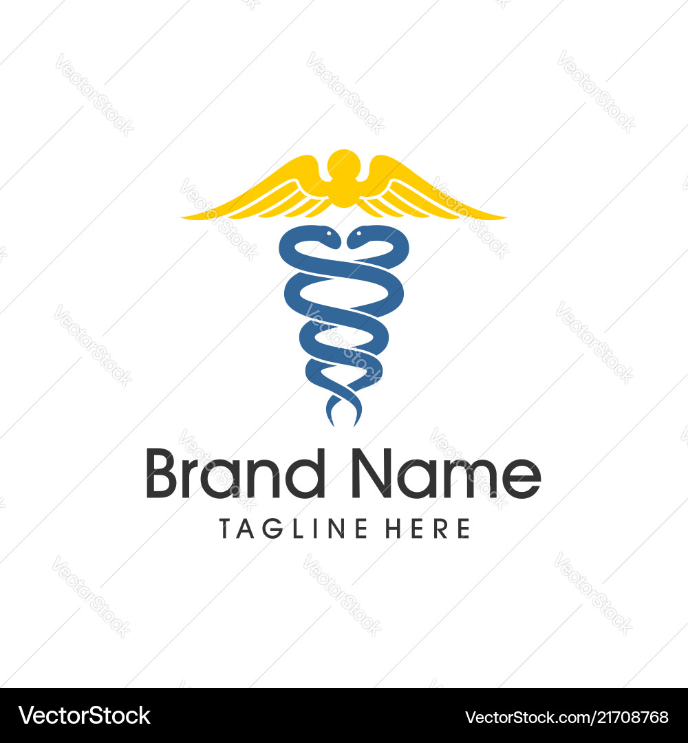 Medical symbol logo Royalty Free Vector Image - VectorStock