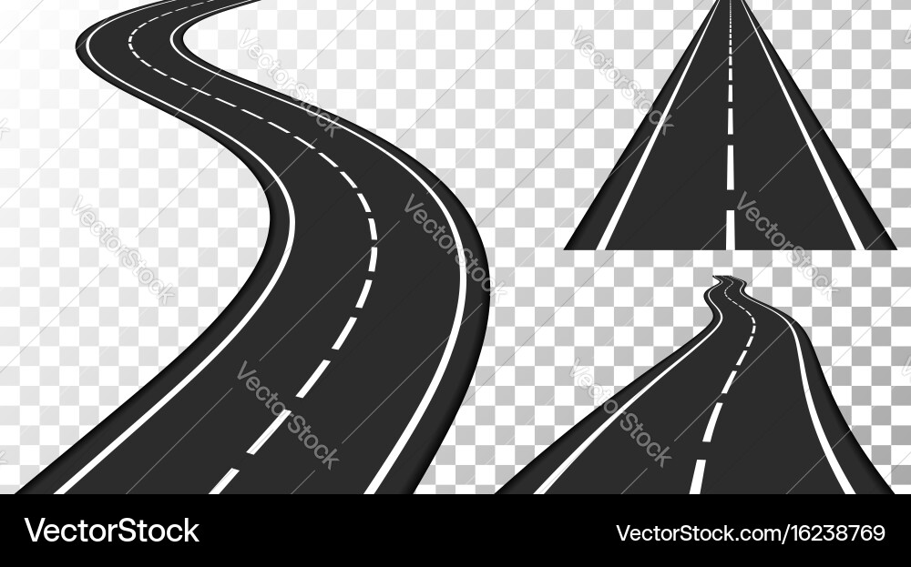 Roads Royalty Free Vector Image - VectorStock