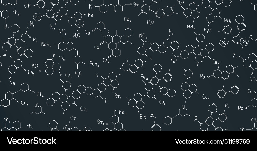 Scientific work background Royalty Free Vector Image