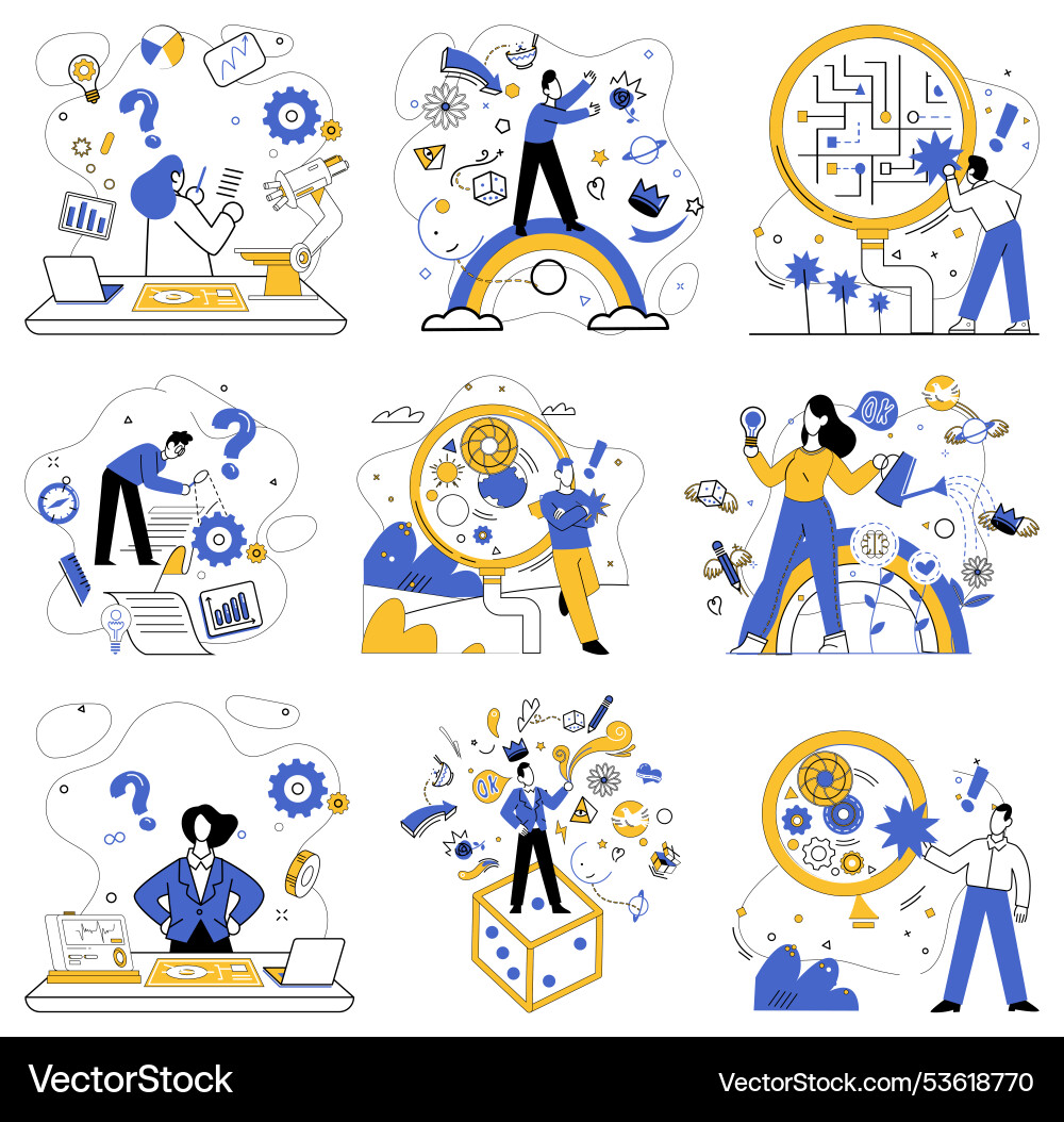 Innovation strategy Royalty Free Vector Image - VectorStock