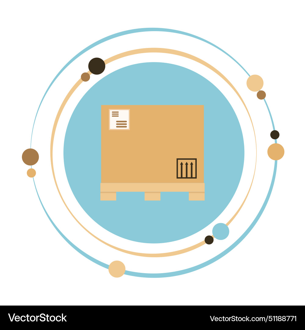 Crate icon Royalty Free Vector Image - VectorStock