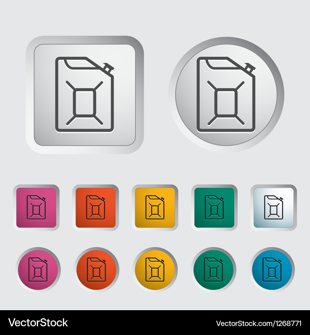 Gasbehälter Lizenzfreies Vektorbild - VectorStock