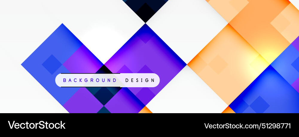 Symmetrical pattern of purple rectangles Vector Image