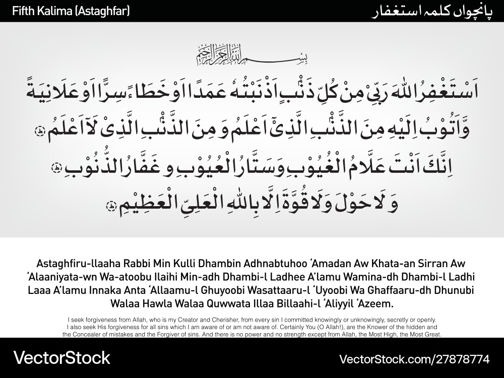 5 Kalima Islamic Wall Frame Wooden Home DÉCOR Wall Hanging KALMA E