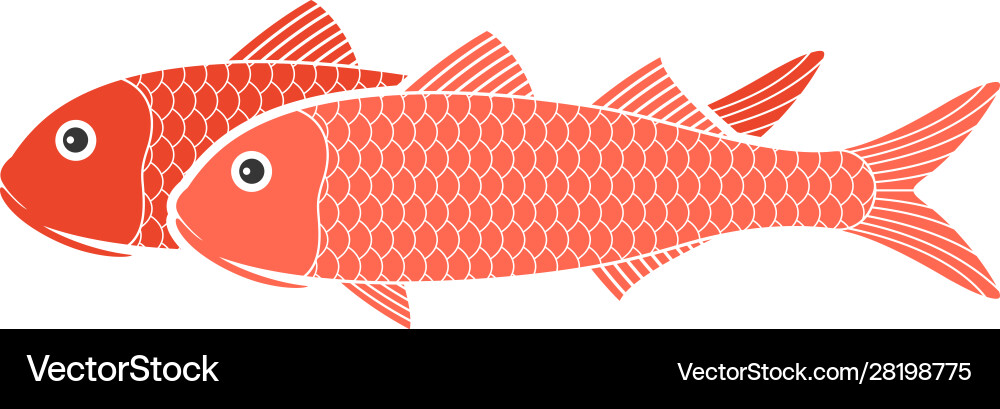 Red mullet Royalty Free Vector Image - VectorStock