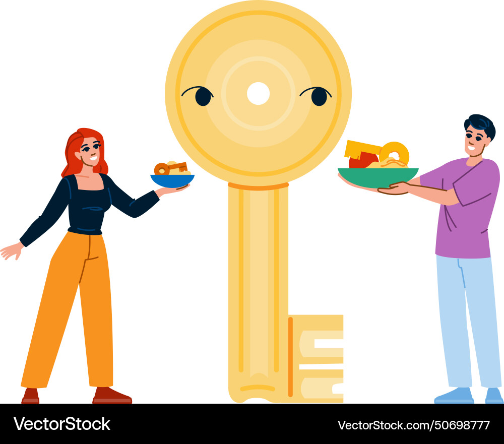 Keyword cannibalization Royalty Free Vector Image