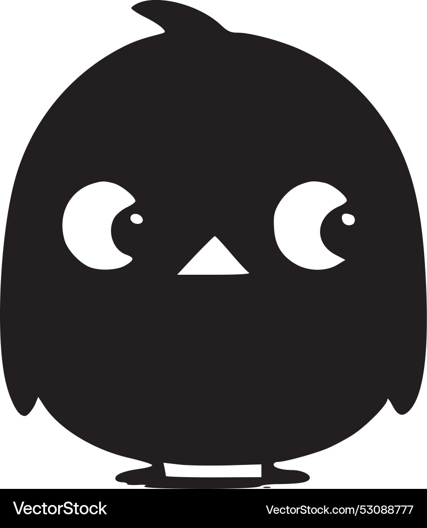 Peep - black and white isolated icon Royalty Free Vector