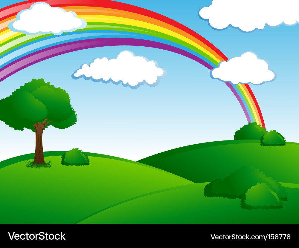 Landscape view Royalty Free Vector Image - VectorStock