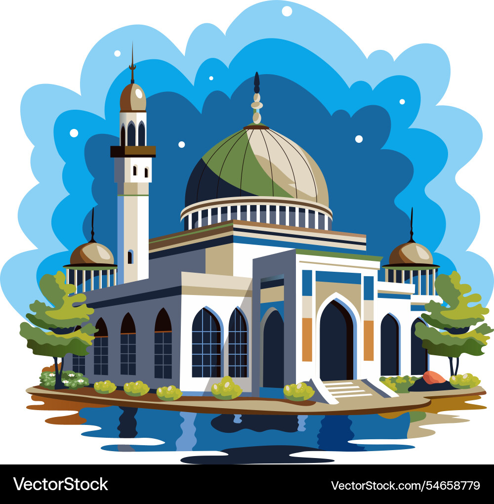 Mosque Royalty Free Vector Image - VectorStock