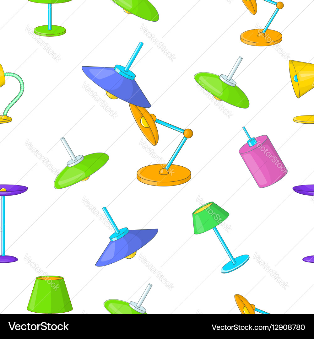Lighting pattern cartoon style Royalty Free Vector Image