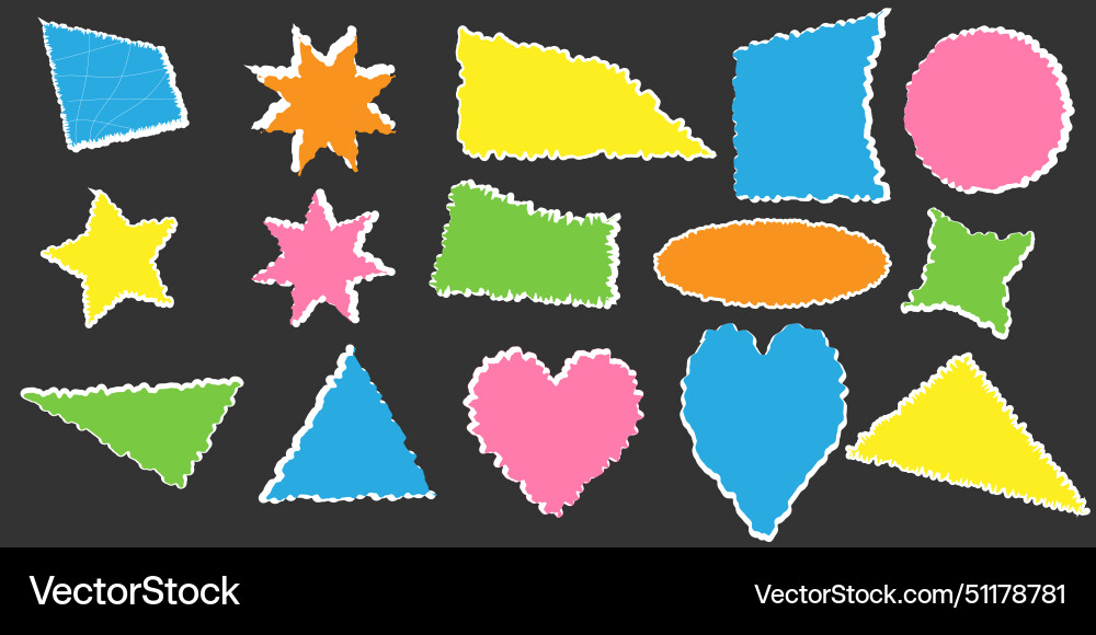Cut paper 020424 Royalty Free Vector Image - VectorStock