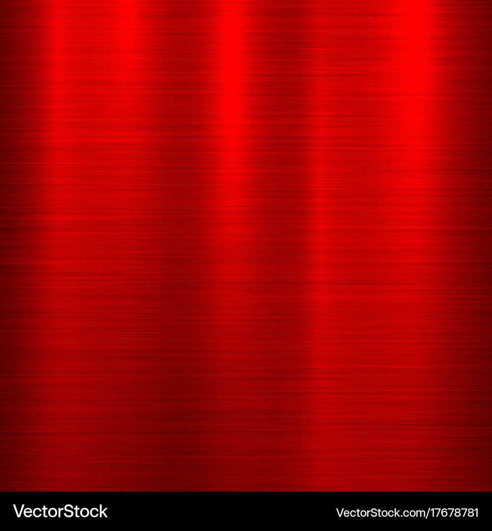 Red metal technology background Royalty Free Vector Image