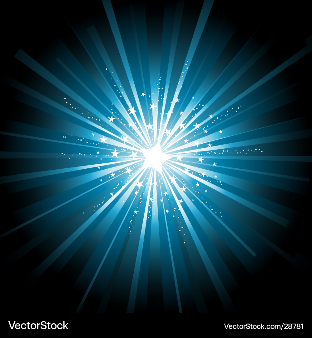 Starburst background Royalty Free Vector Image