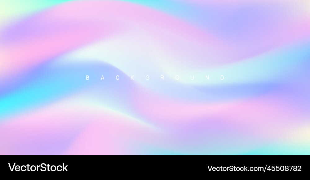 Abstract sky pastel rainbow gradient background Vector Image