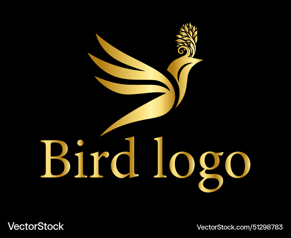 Bird logo Royalty Free Vector Image - VectorStock