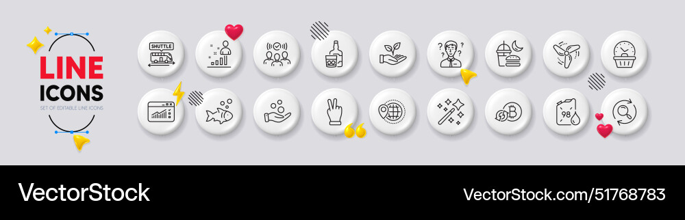 Magic wand helping hand and support consultant Vector Image