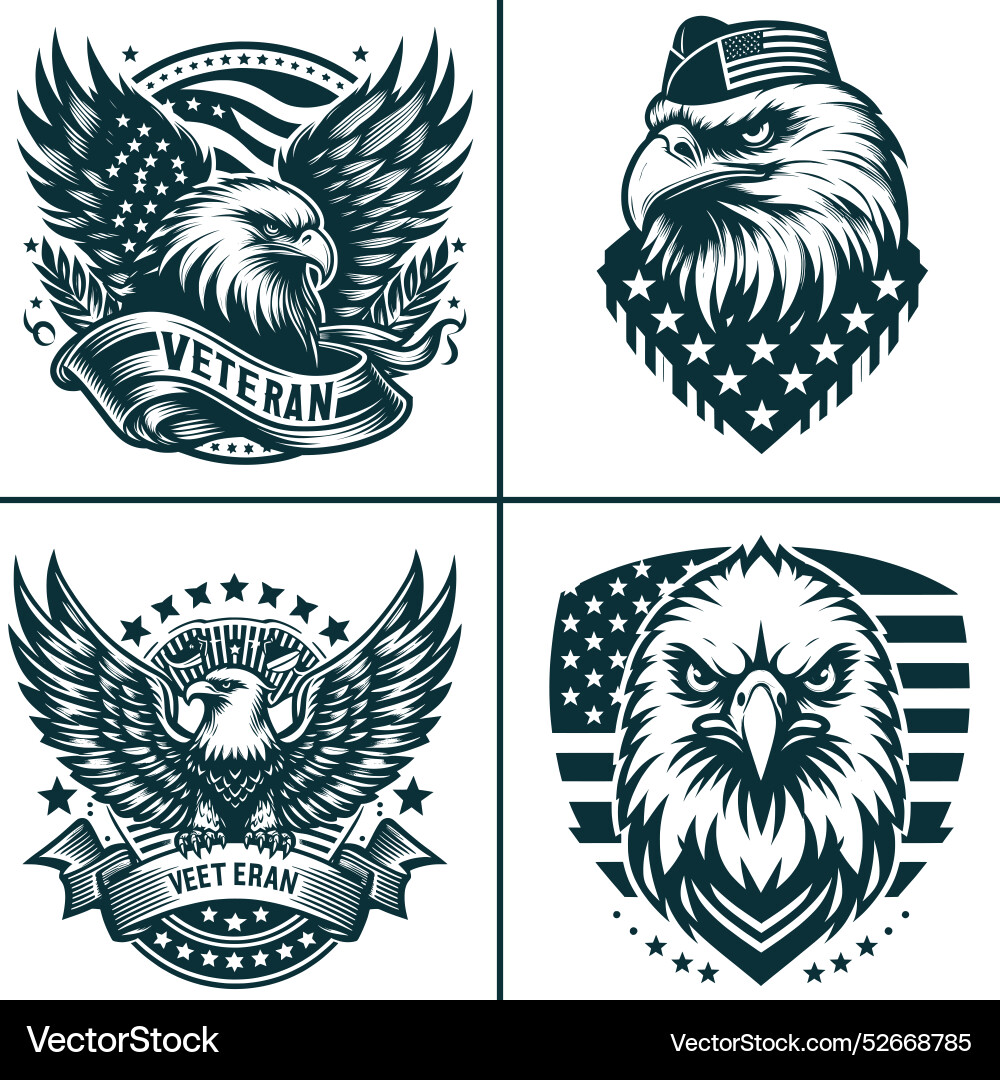 Eagle Face Vector Eagle Logo Royalty Vrije SVG, Cliparts, Vectoren, En