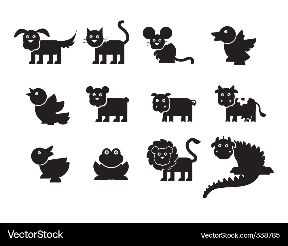 Animals Royalty Free Vector Image - VectorStock