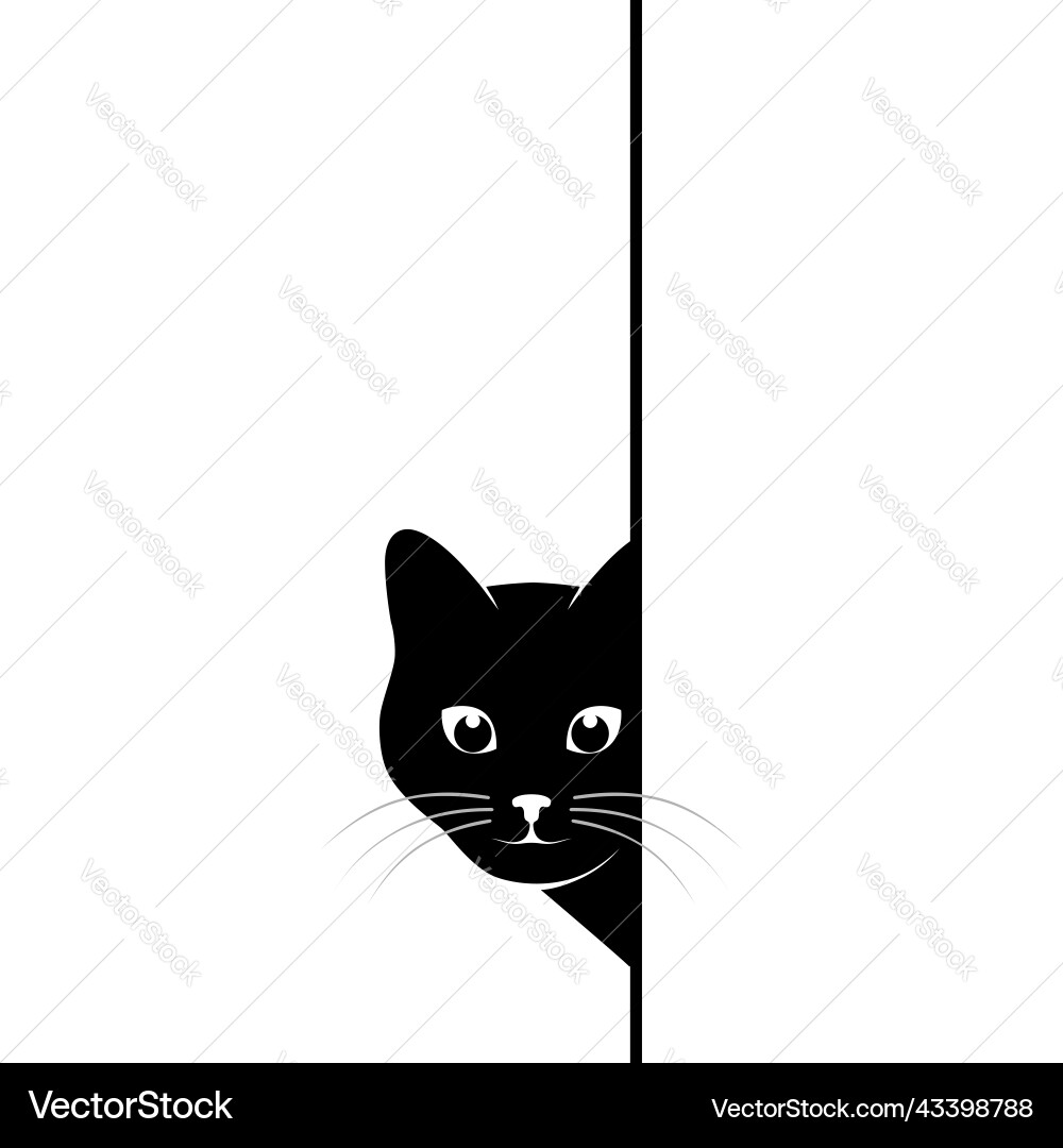 Cat came Royalty Free Vector Image - VectorStock