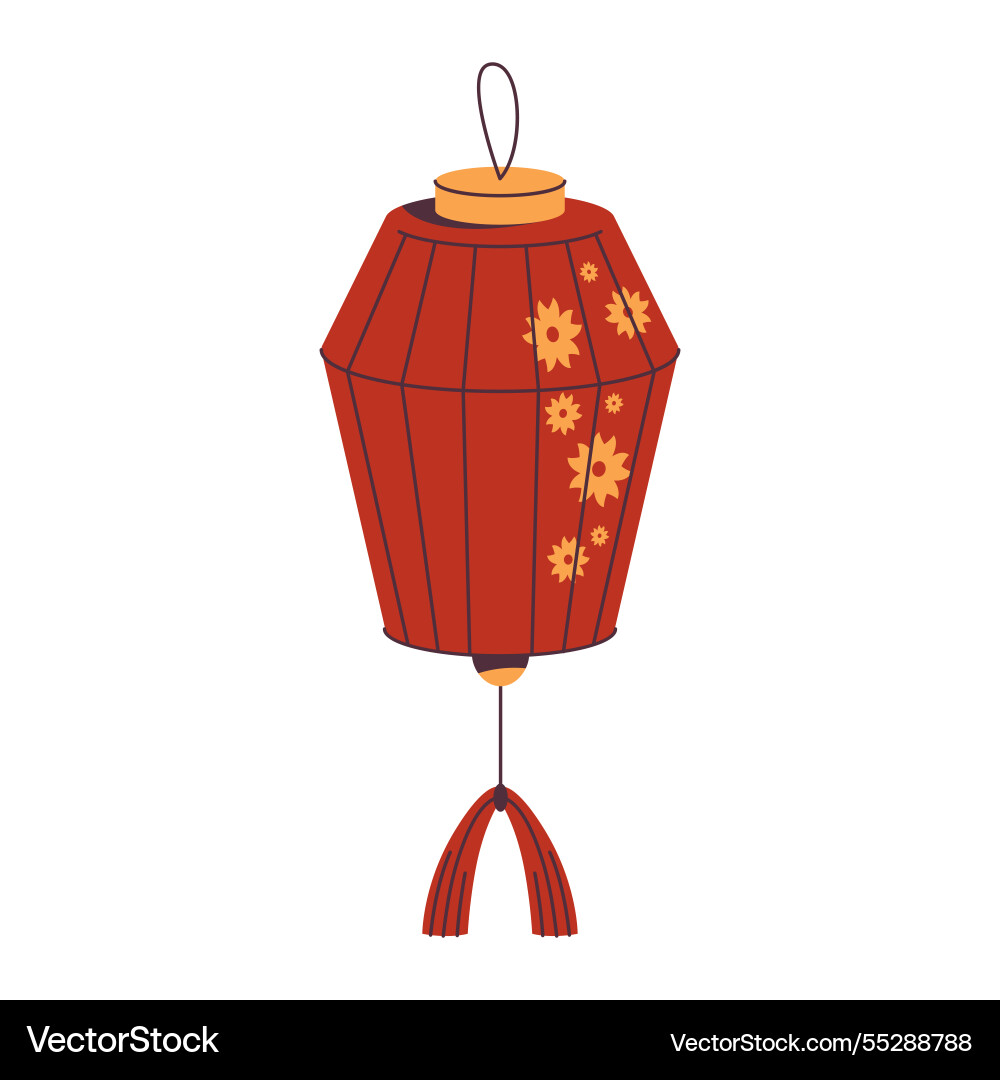 Cny icon or chinese lantern isolated sign Vector Image