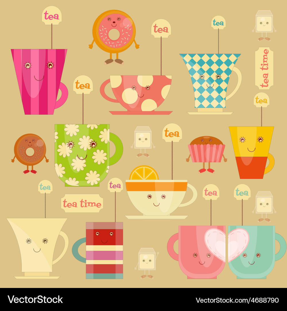 Tea Royalty Free Vector Image - VectorStock