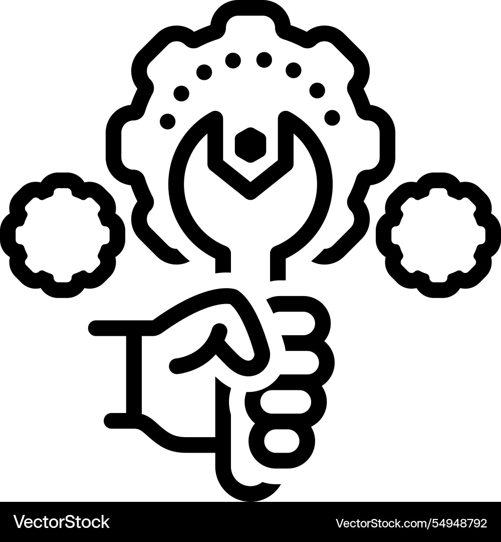 Fixing Royalty Free Vector Image - VectorStock