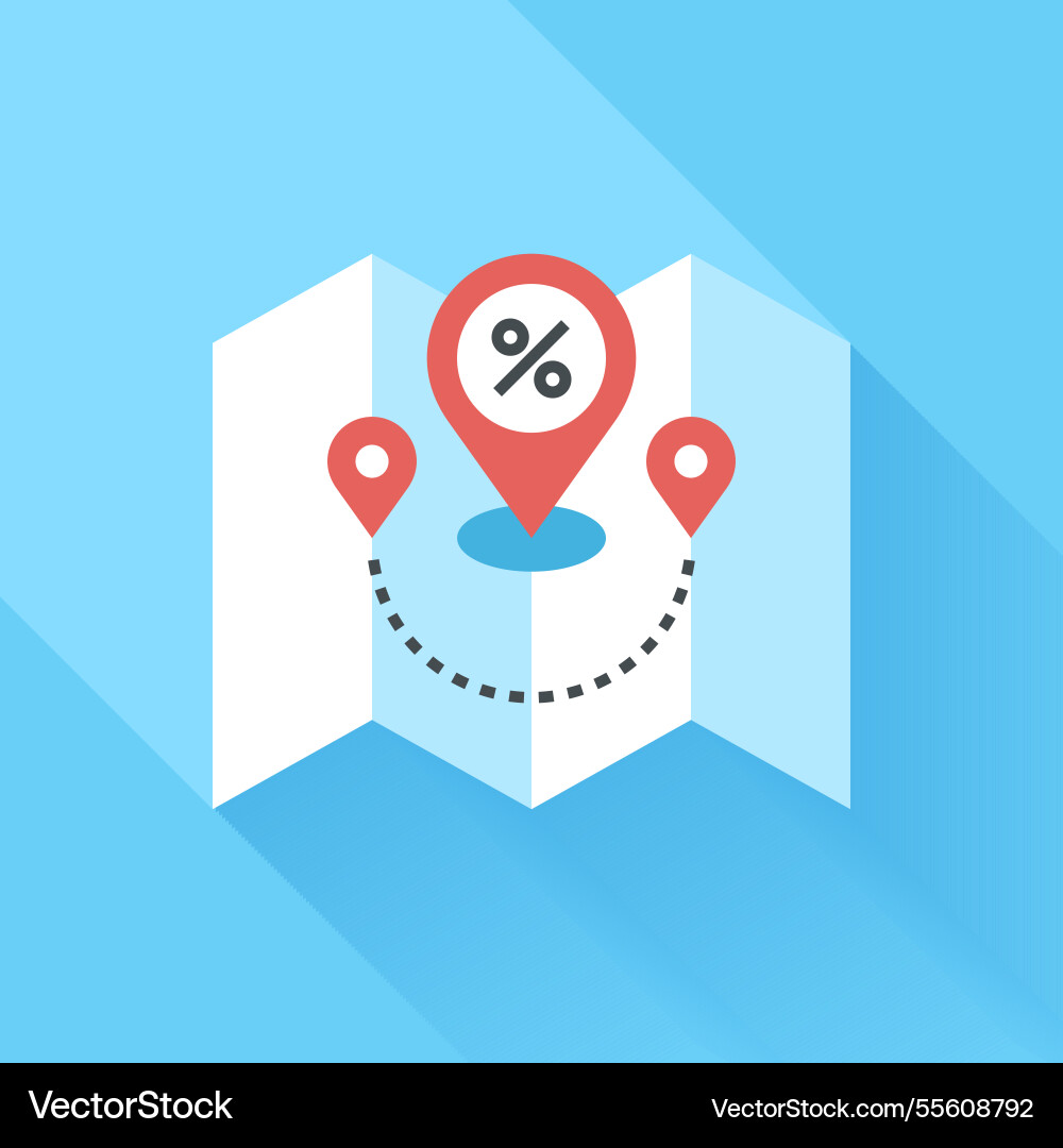 Location concept Royalty Free Vector Image - VectorStock