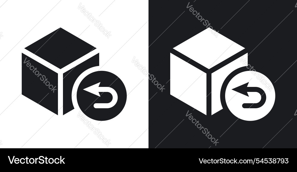 Return purchase icon Royalty Free Vector Image