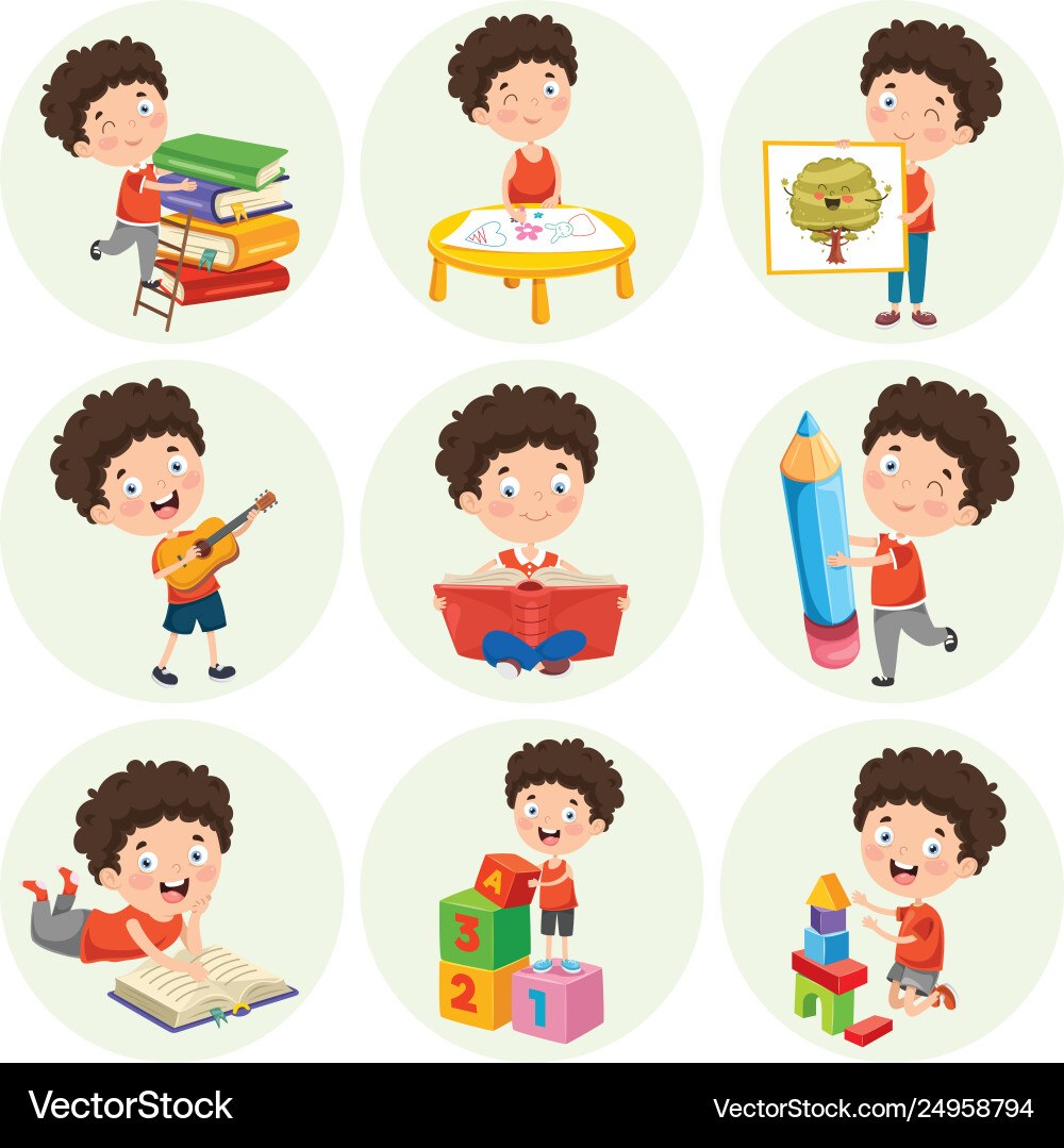 Cartoon character Royalty Free Vector Image - VectorStock
