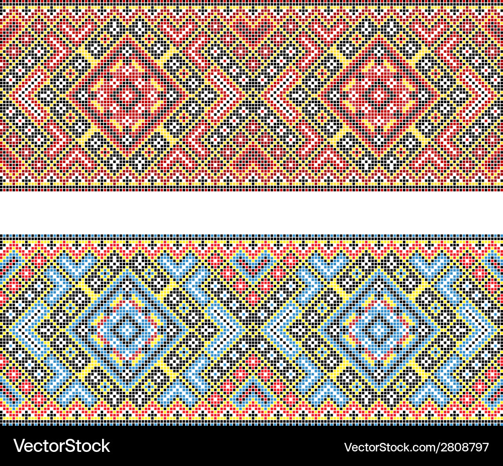 Ukrainian pattern Royalty Free Vector Image - VectorStock