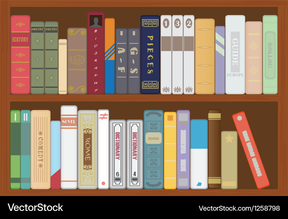 Books Royalty Free Vector Image - VectorStock