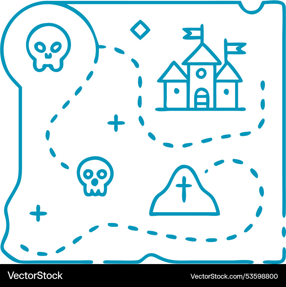 Chilling shadows and dark secrets exploring Vector Image