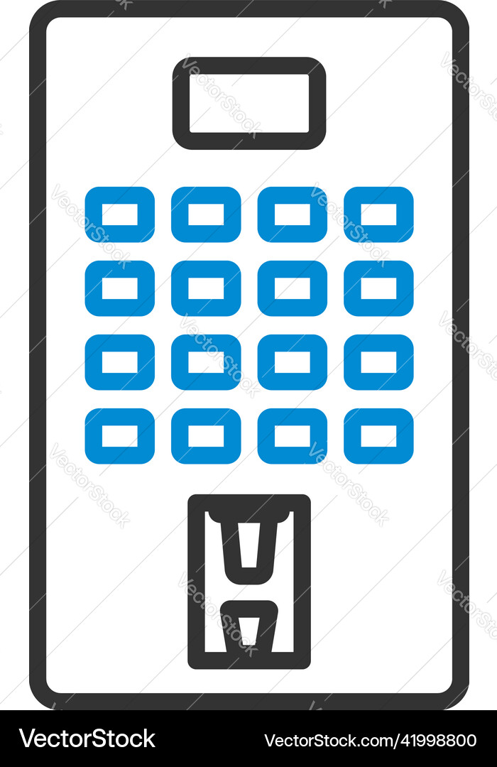 Icon of coffee selling machine Royalty Free Vector Image