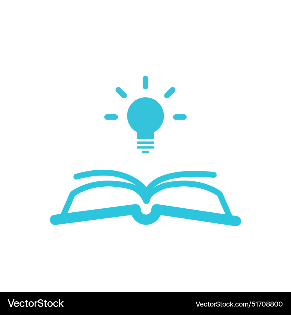 Learning icon isolated on white background from Vector Image