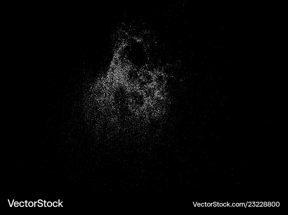 Water splash texture isolated on black Royalty Free Vector