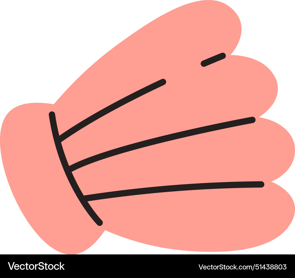 Sea shell cartoon Royalty Free Vector Image - VectorStock