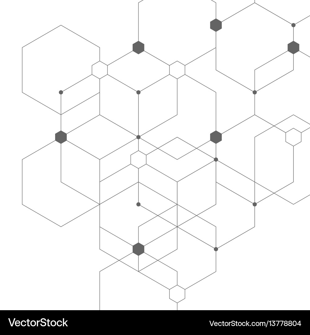 Cube background Royalty Free Vector Image - VectorStock