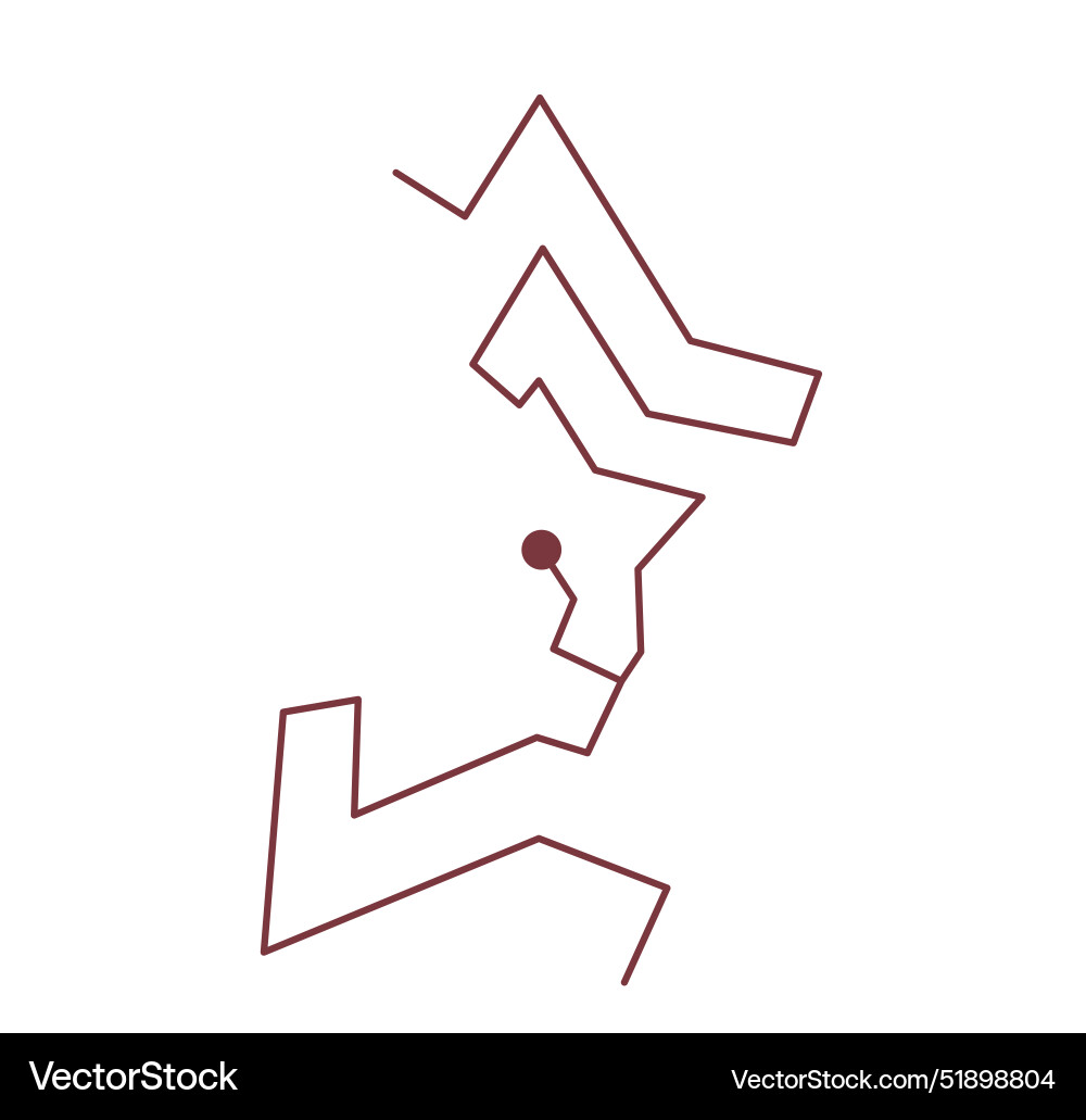 Star maze game labyrinth puzzle Royalty Free Vector Image