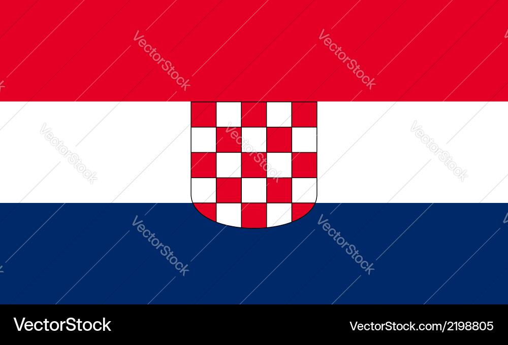 Croatia Royalty Free Vector Image - VectorStock