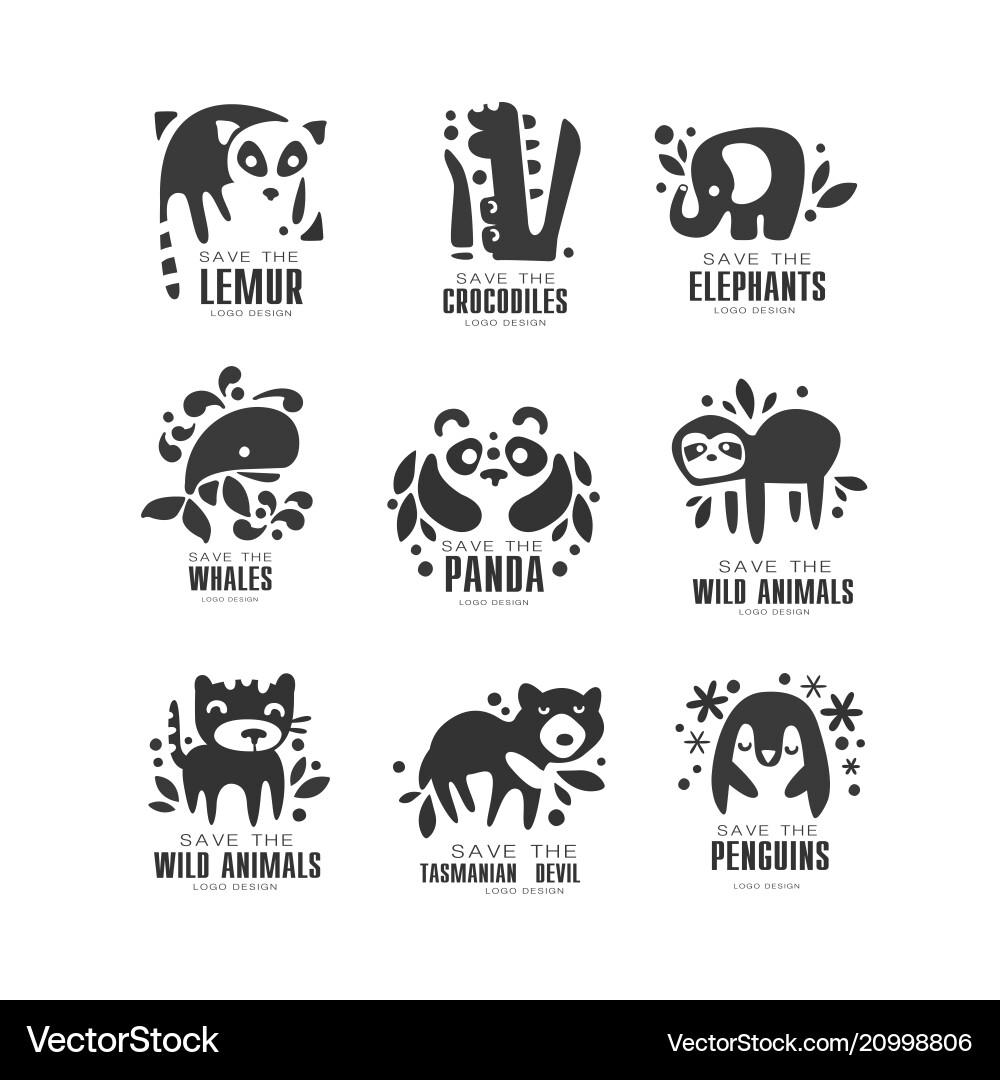 Save Wild Animals Logo Logopond Logo, Brand & Identity Inspiration