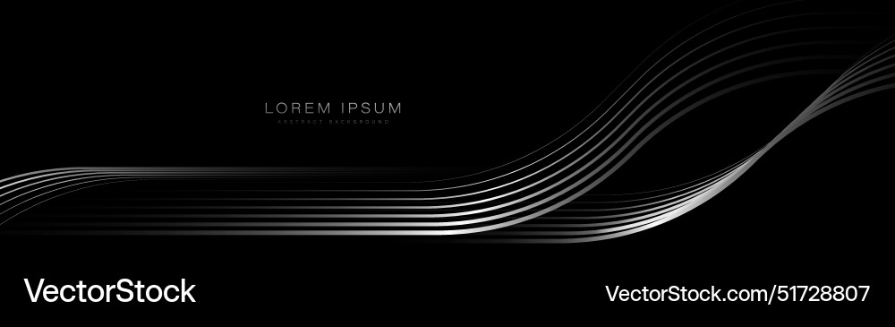 Abstract background with black and white Vector Image