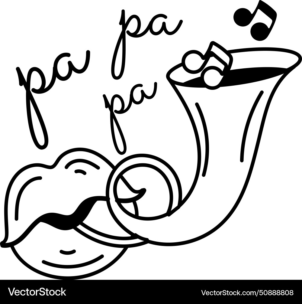Tuba music Royalty Free Vector Image - VectorStock