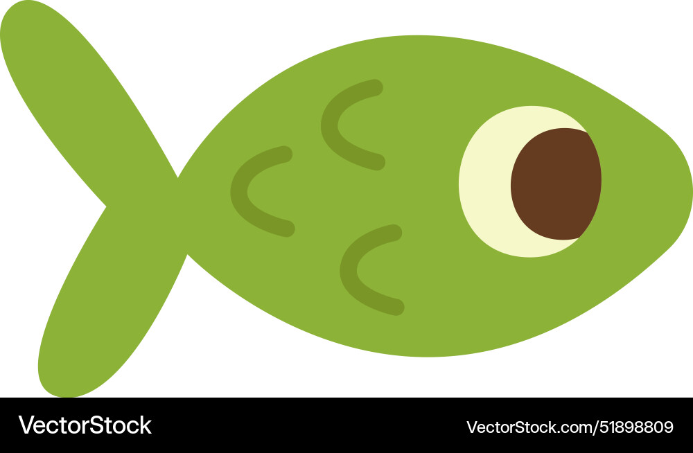 Cute fish hand drawn Royalty Free Vector Image