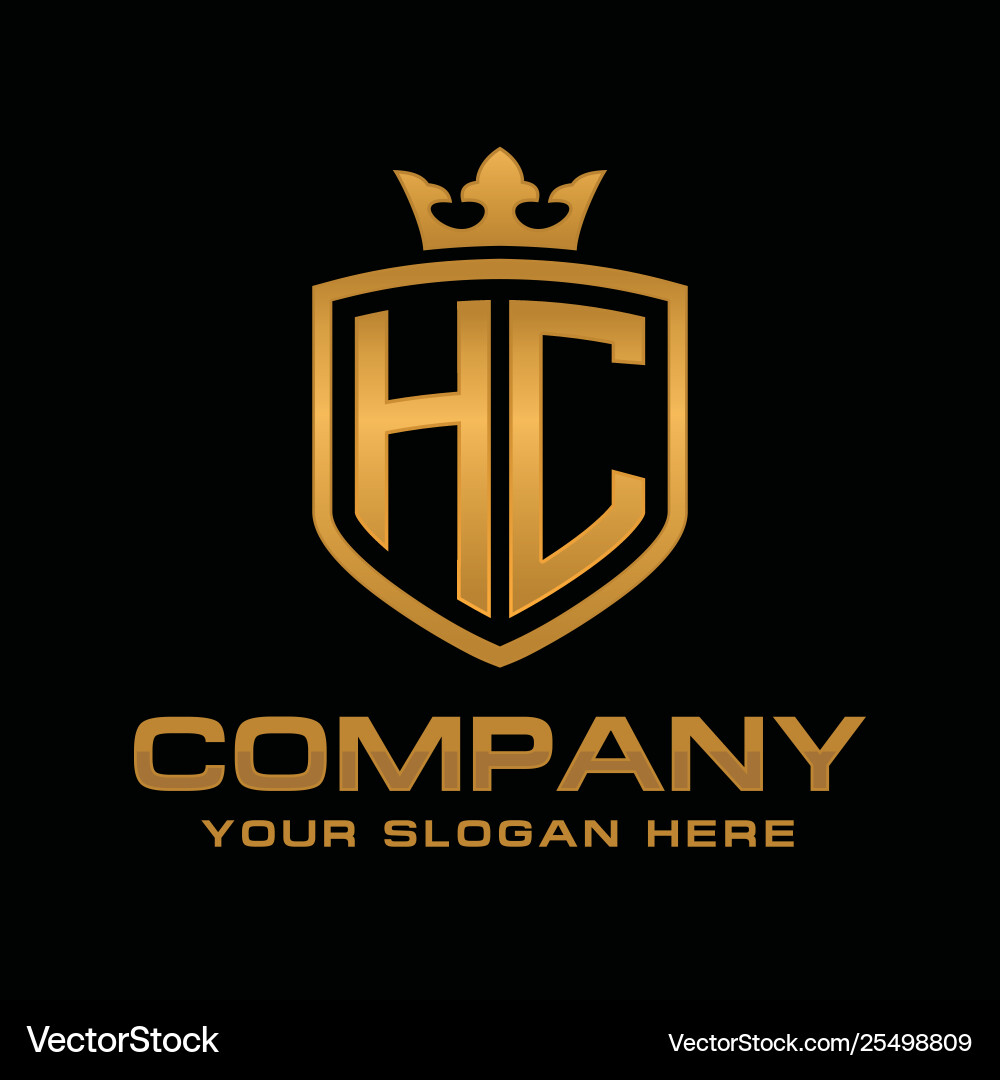 Hc logo Royalty Free Vector Image - VectorStock