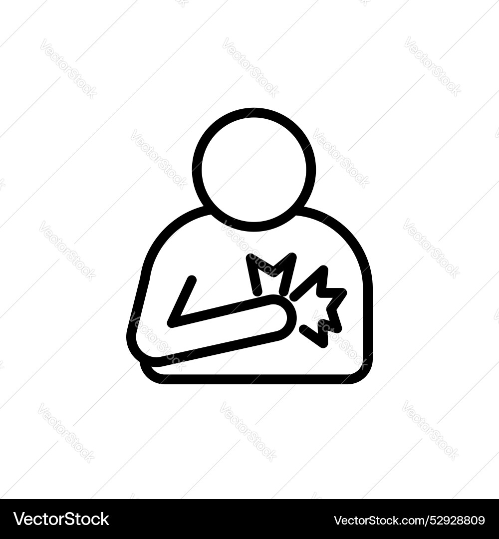 Heart attack icon Royalty Free Vector Image - VectorStock
