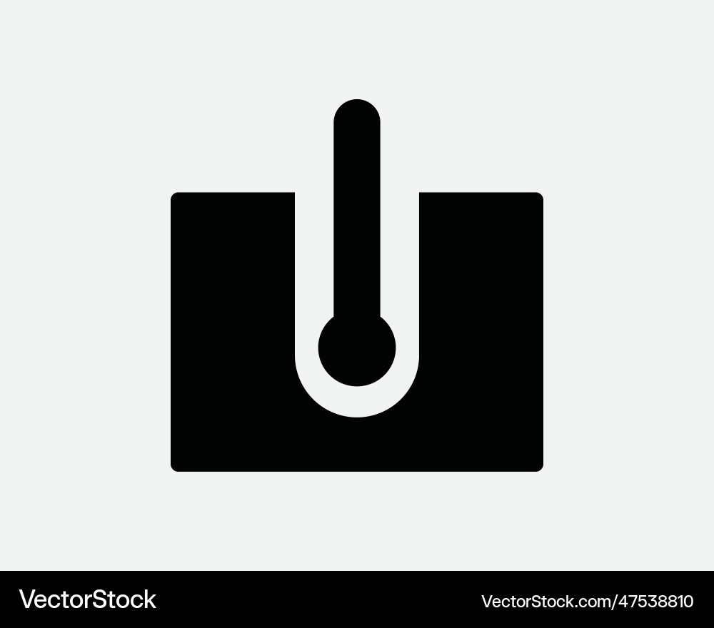 Borehole well icon deep bore hole dig digging rig Vector Image