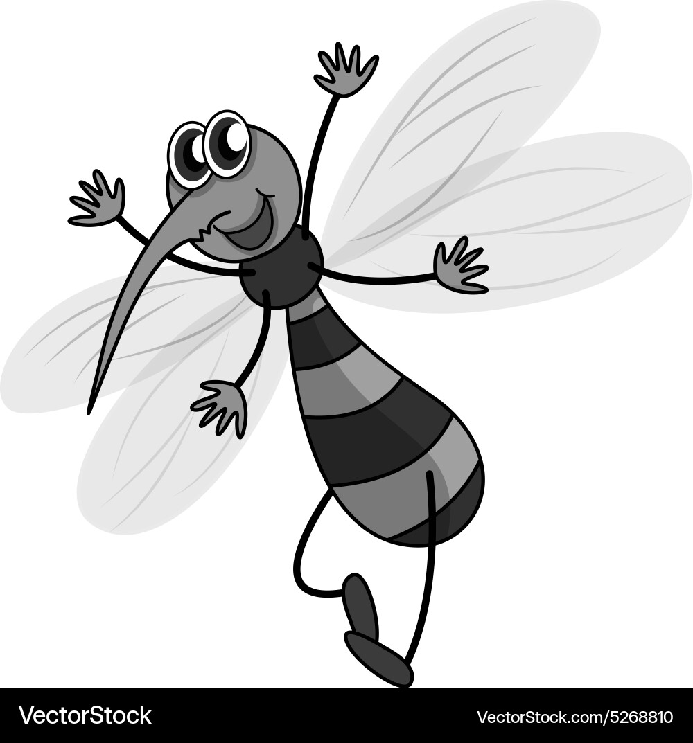 Mosquito Royalty Free Vector Image - VectorStock