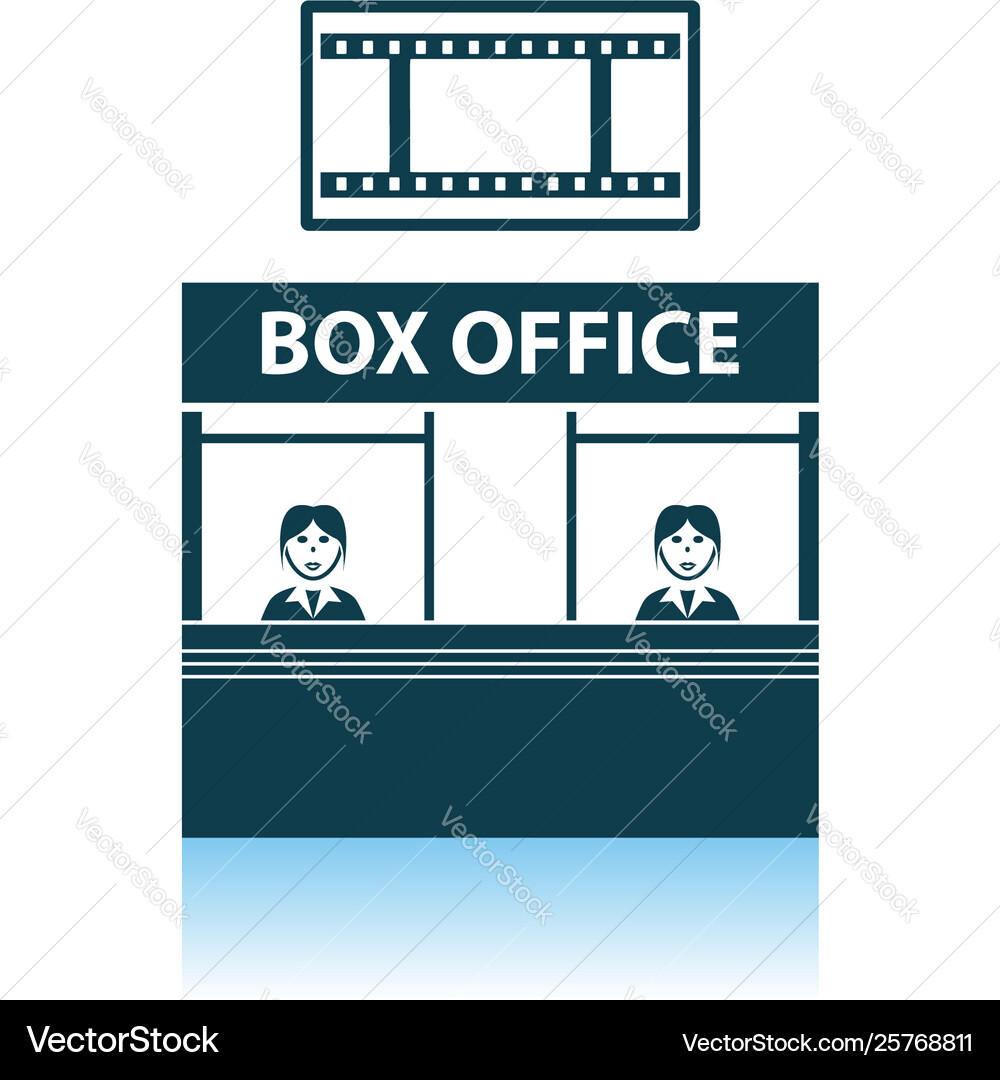 Box office icon Royalty Free Vector Image - VectorStock